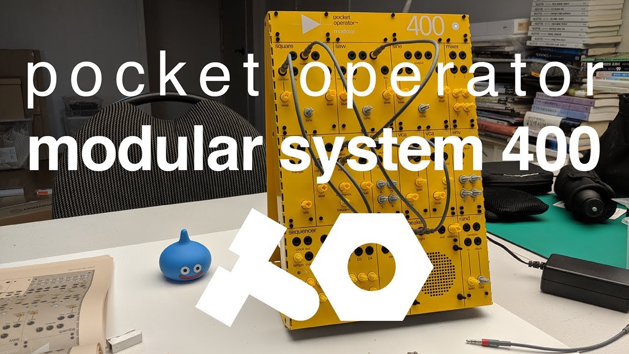 pocket operator modular system 400 by teenage engineering (unboxing and ...