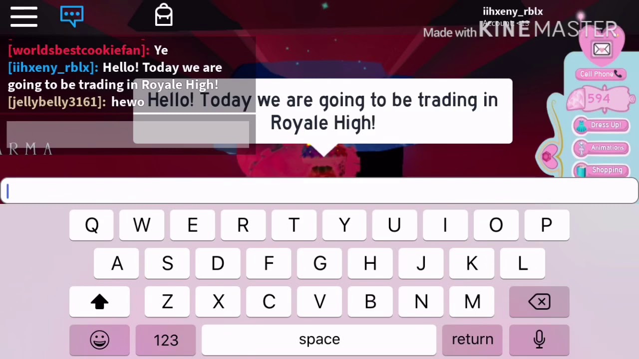TRADING IS ROBLOX ROYALE HIGH - YouTube