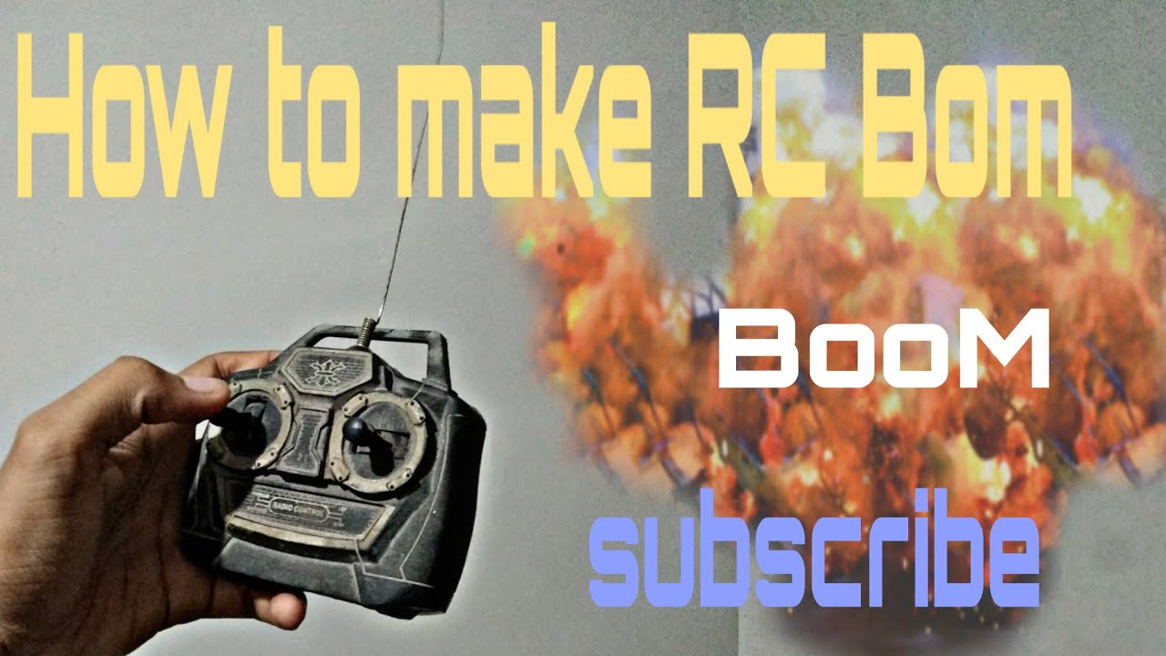 How to make RC Bomb| how to make bomb | science project | diy projects ...