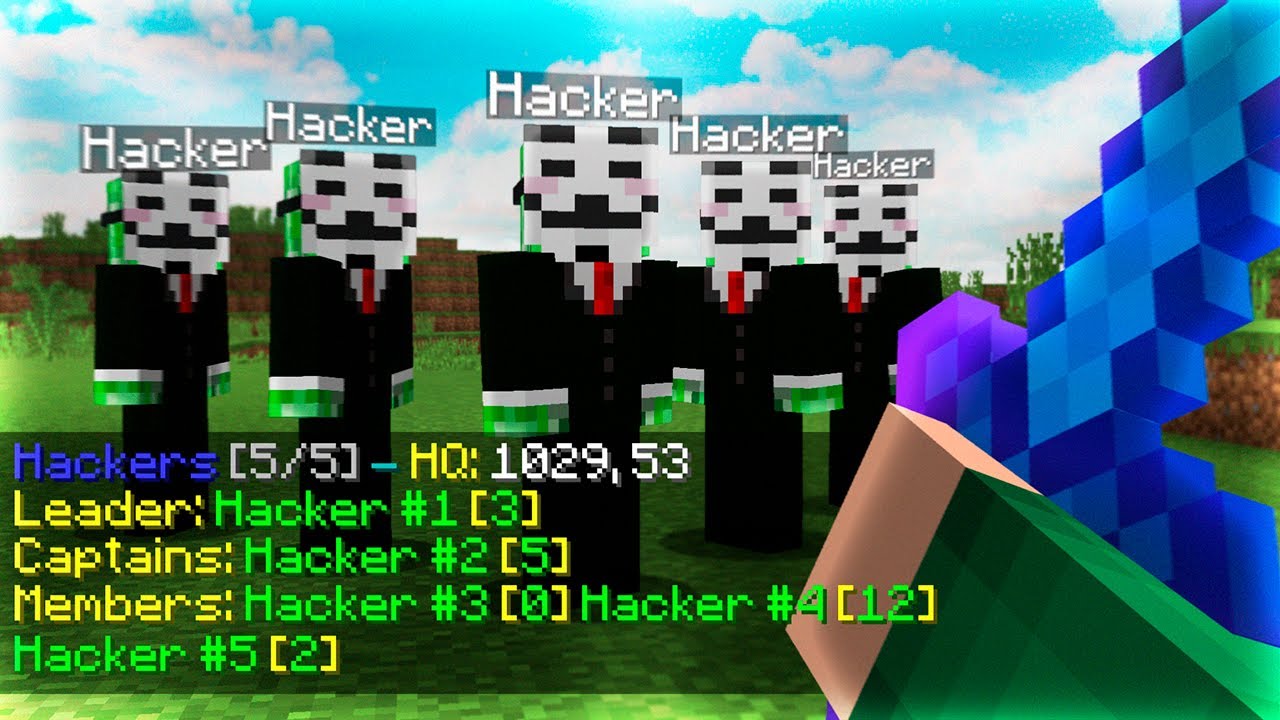 Nos ENCONTRAMOS a una FACTION de HACKERS en Minecraft! *terminan ban* 😈 ...