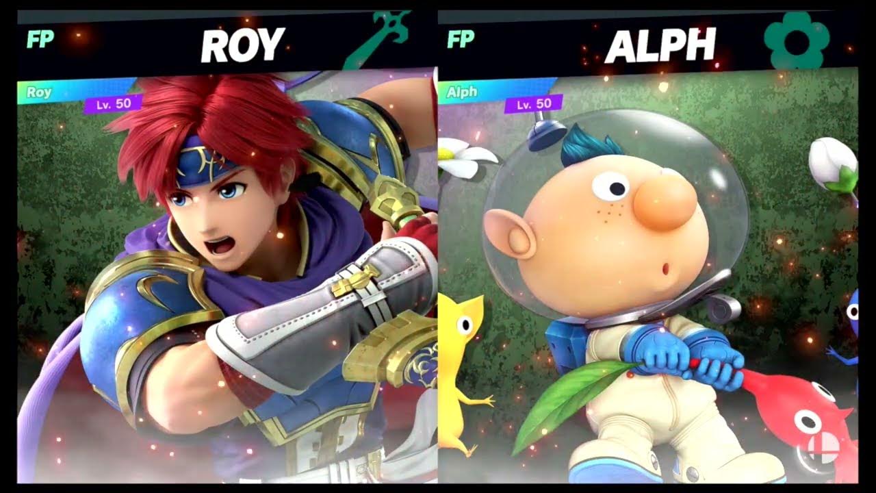 Super Smash Bros Ultimate Amiibo Fights – Roy vs the World #60 Roy vs Alph - YouTube