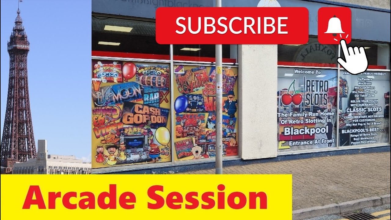 Retro Slots Classic Arcade Blackpool - Fruit Machine Session With ...