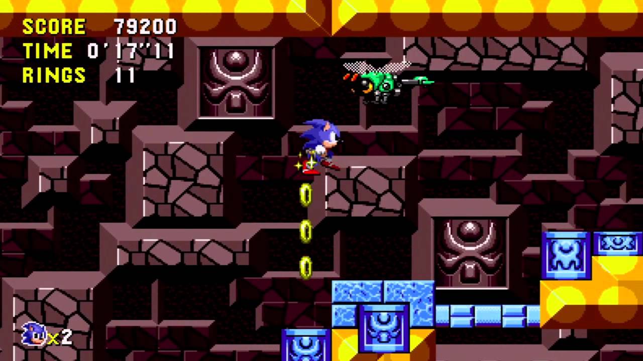 Sonic CD (XBLA) - Tidal Tempest: Zone 2: Present Playthrough (Sonic ...