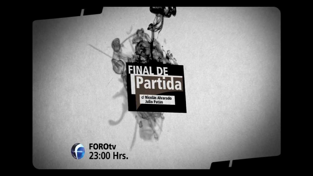 FINAL DE PARTIDA Gilberto Rincon Gallardo - YouTube