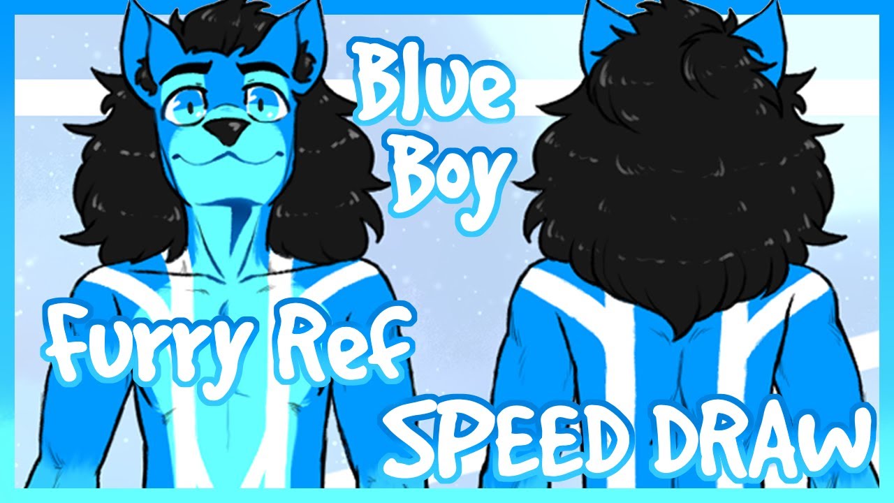 SPEED DRAW - Blue Boy 💙 - YouTube