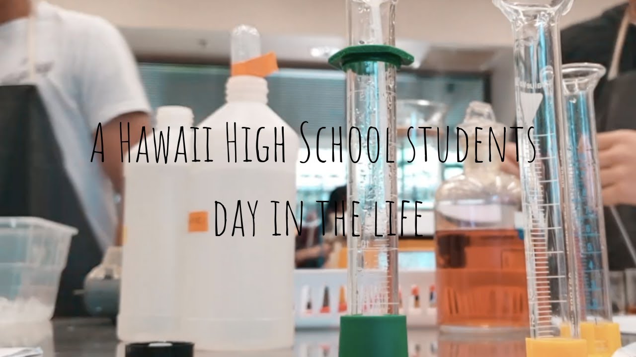 Day In the Life of a Hawaii High School Student - YouTube
