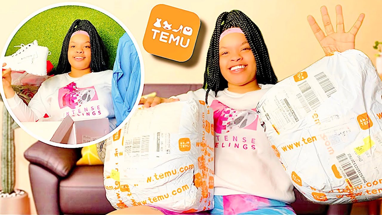 the best temu influencer unboxing(WATCH TO WIN $200usd - YouTube