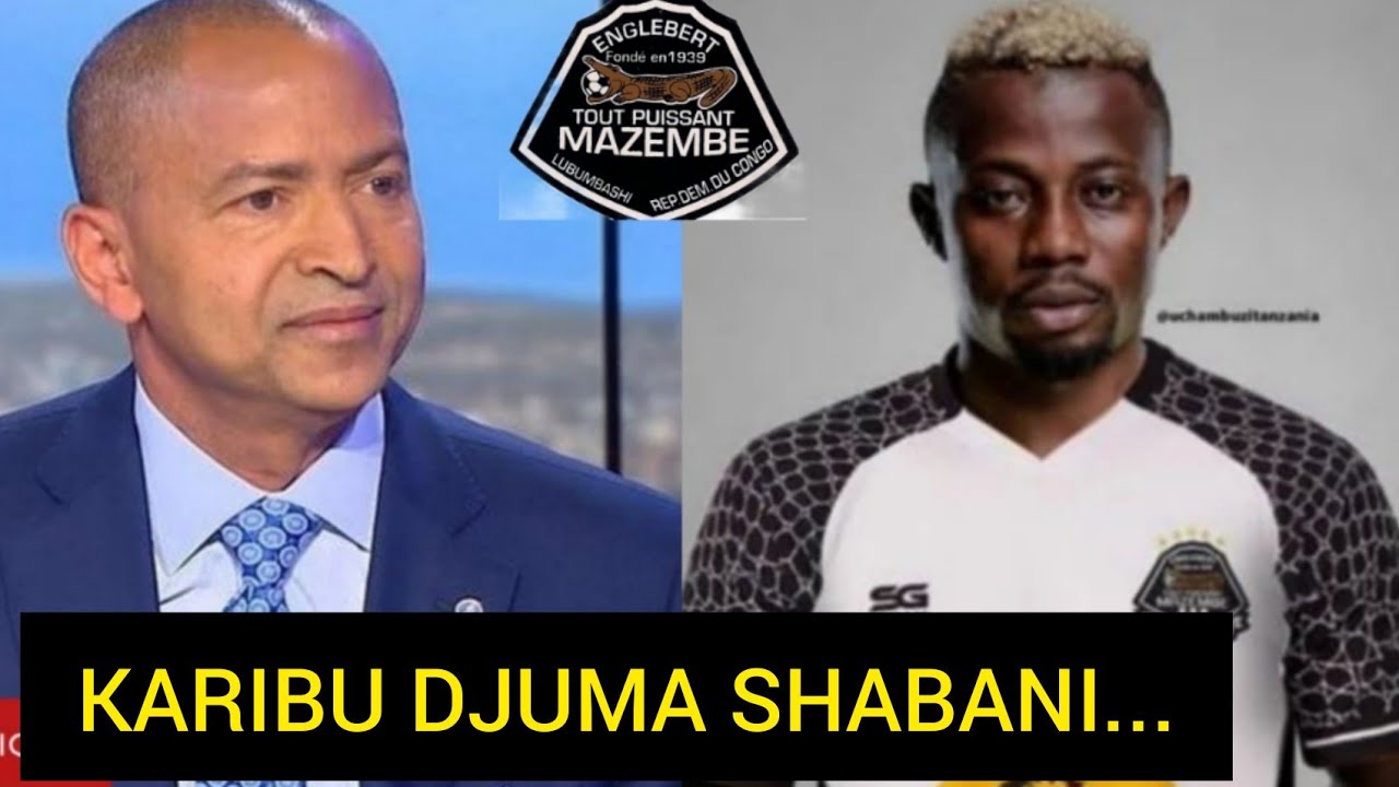 🚨RASMI TP MAZEMBE Wamkaribisha DJUMA SHABANI Kabla Ya kupewa "THANK YOU ...