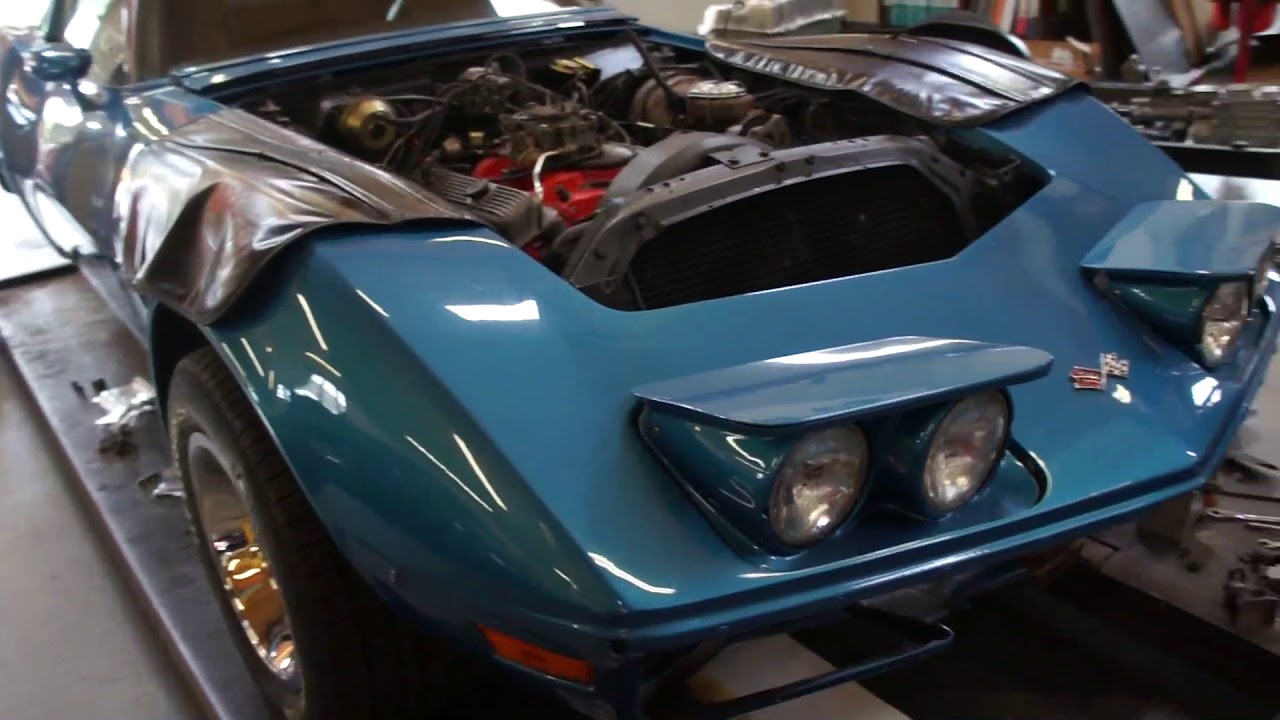 1970 Corvette Stingray Body Off by Corvette Kingdom Part 1 - YouTube
