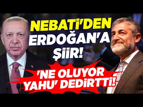 Bakan Nebati'den Erdoğan'a Şiir! 'Ne Oluyor Yahu' Dedirtti! | KRT Haber