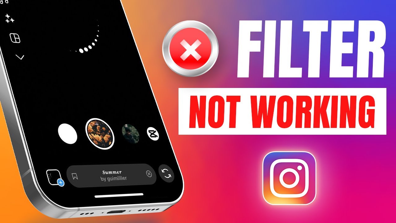 How to Fix Filter Not Working on Instagram on iPhone | IG Filter Not ...