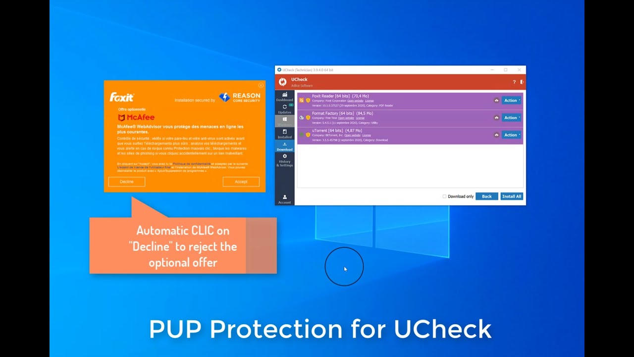 UCheck PUP Protection - YouTube