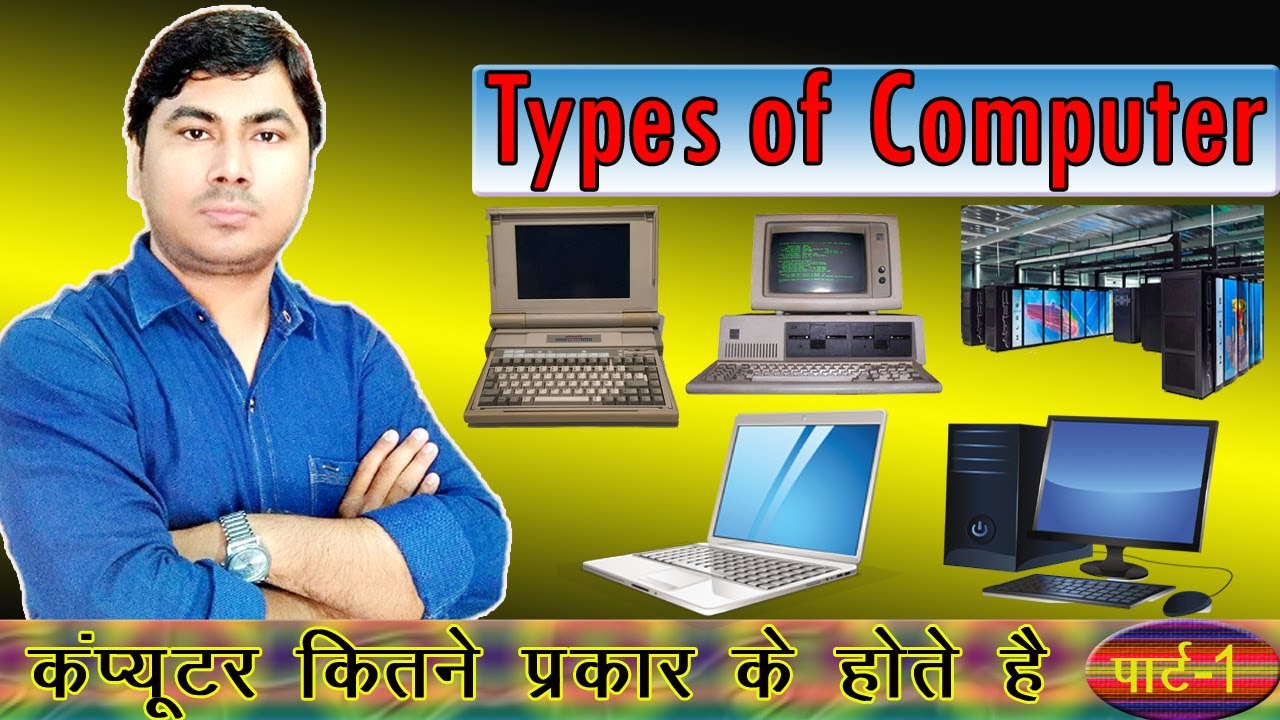 Computer Types Of Computer Classification Of Computer Youtube 3034