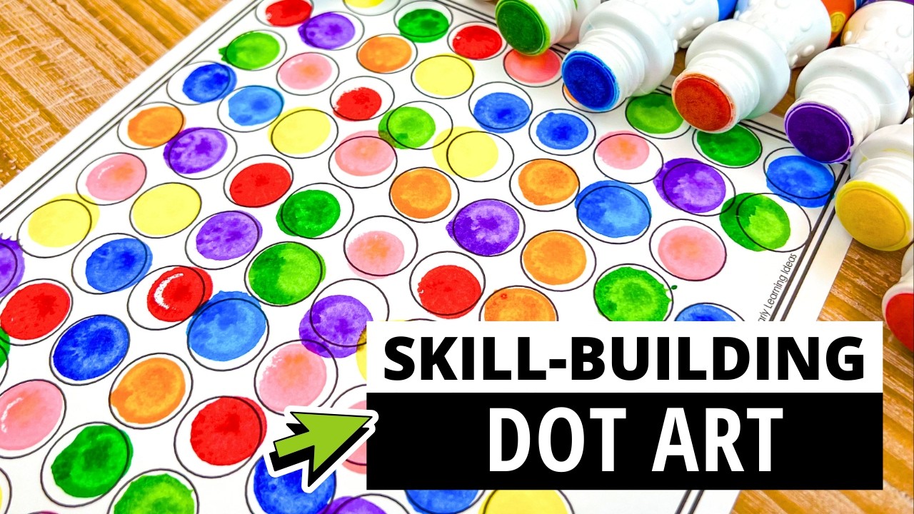 Easy Dot Marker Art Ideas That Build Fine Motor Skills - YouTube