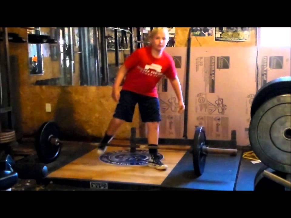 10 Year Old Hunter Luyando training for Relentless Detroit 2015 - YouTube