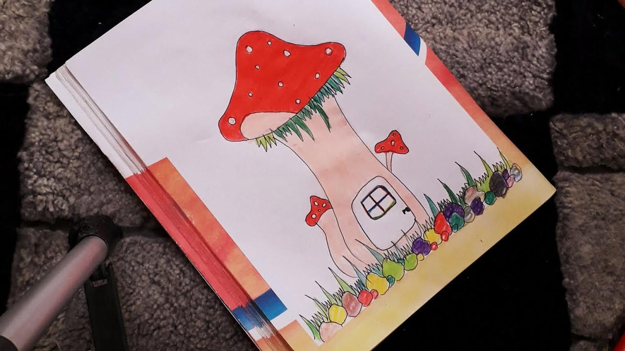 project assignment front page decoration| notebook diy| page decoration ...