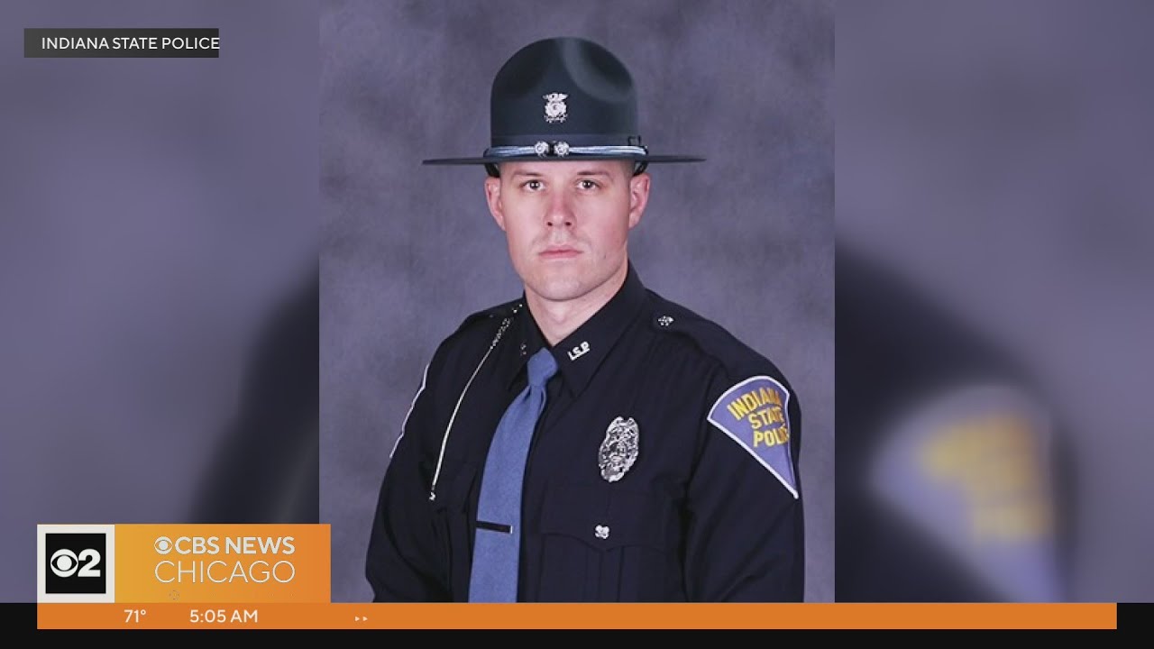 Indiana State Trooper Aaron Smith hit and killed by fleeing car thief ...