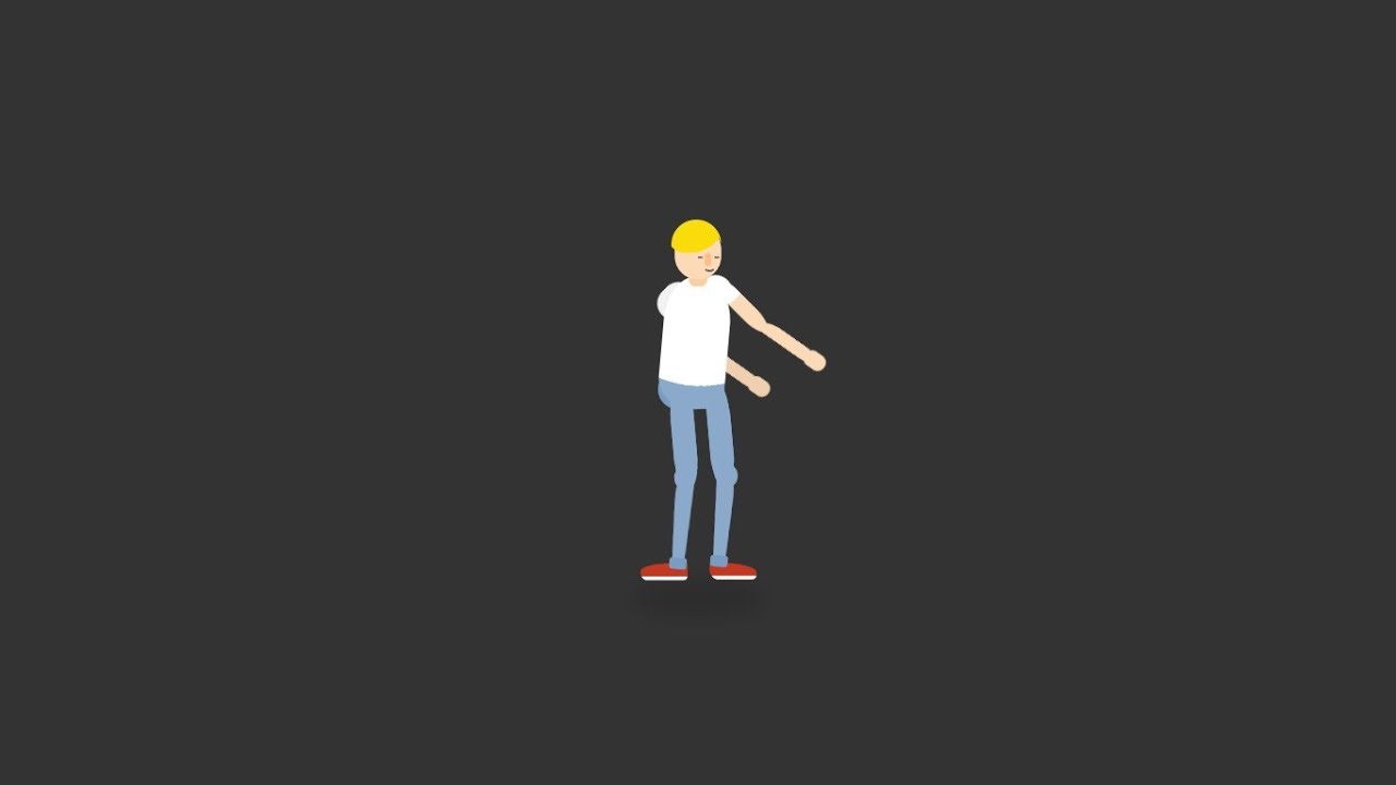 danicing boy animation with CSS - YouTube