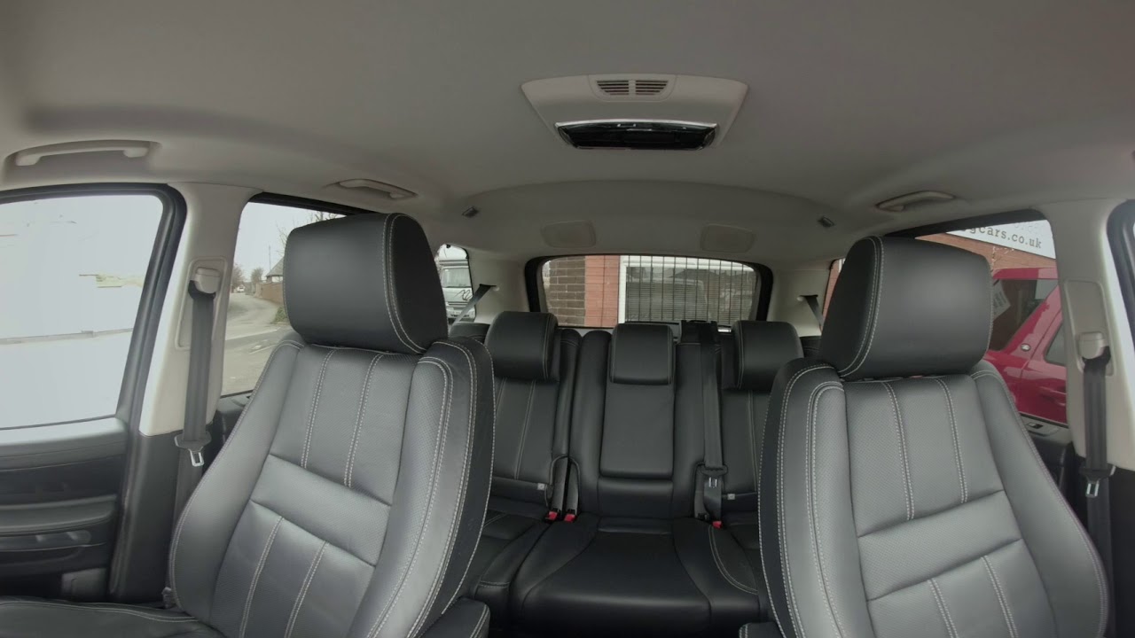 360° All Round Interior View of a 2012 Range Rover Sport 3.0 SD V6 HSE ...