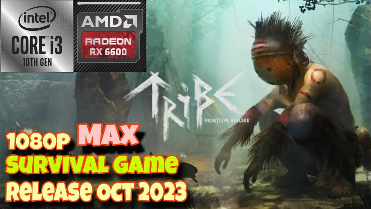 TRIBE PRIMITIVE BUILDER | RX 6600 + i3 10100f | 1080p MAX Graphic - YouTube