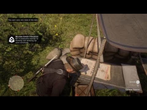 RDR2 Weapons Expert 5 Kill 4 Enemies with 1 stick of dynamite - YouTube