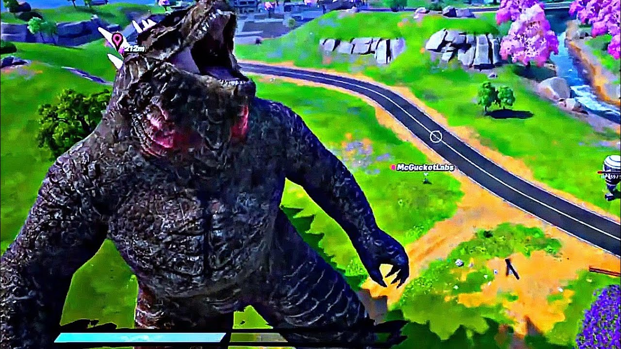 I AM GODZILLA IN FORTNITE | 20 Eliminations game! - YouTube