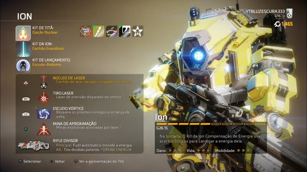 TITANFALL 2 [Ps4] titã dos inscritos (ION PRIME) - YouTube