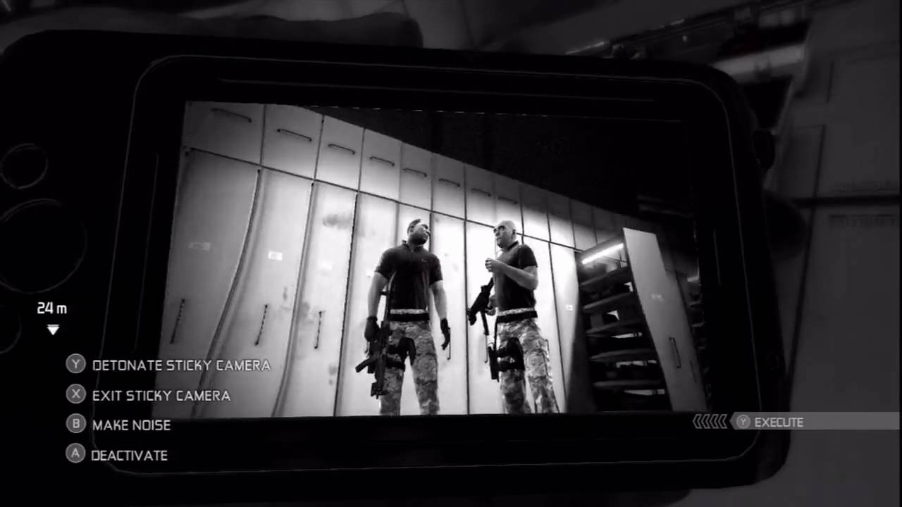 Splinter Cell Convinction Sticky Camera Trailer 1280x720 HD - YouTube