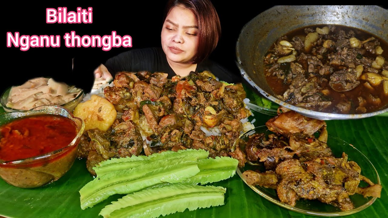 NGANU THONGBA🦆🦆 ||MUKBANG ||SOIBUM EROMBA #recipe - YouTube