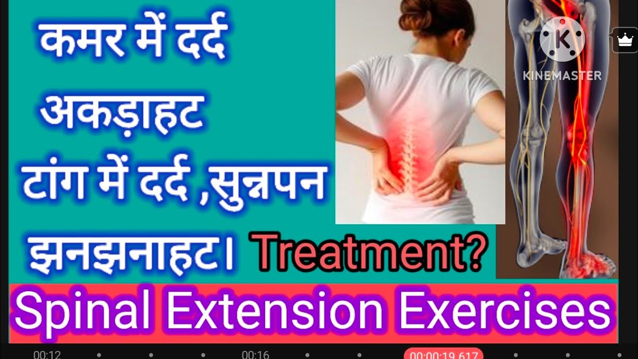 Spinal Extension Exercises to Treat Discal Problems Like Slip Disc ...