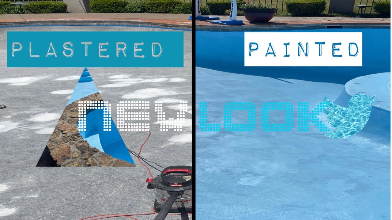 How To Paint A Pool | DIY | Replaster - YouTube