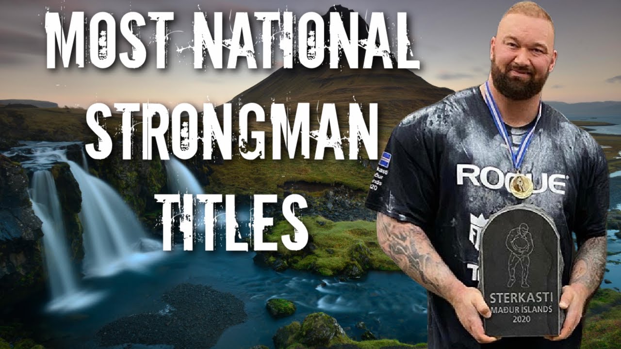 Thor wins 10th Icelands Strongest Man But Who's Won the Most National ...