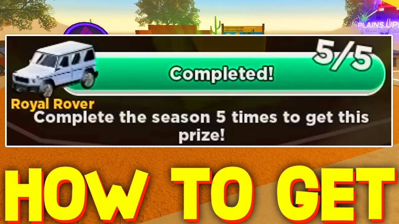 HOW TO GET ROYAL ROVER in DUSTY TRIP! ROBLOX - YouTube