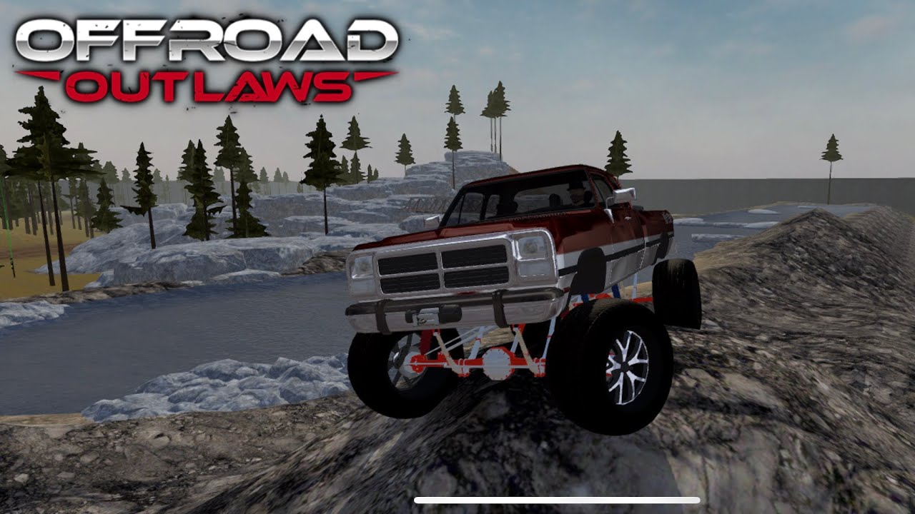 Rock crawling a street build???! (Off-road outlaws) - YouTube