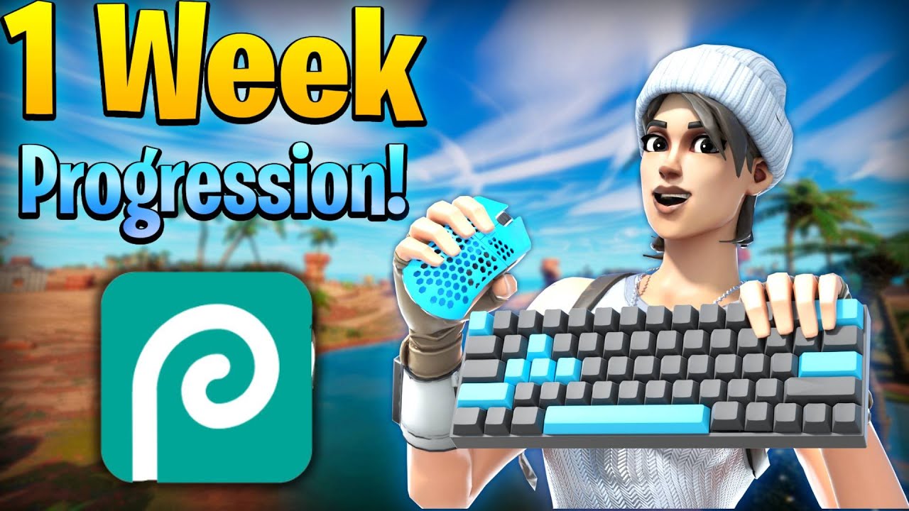 My 1 Week Fortnite Progression from Controller to Keyboard and Mouse ...