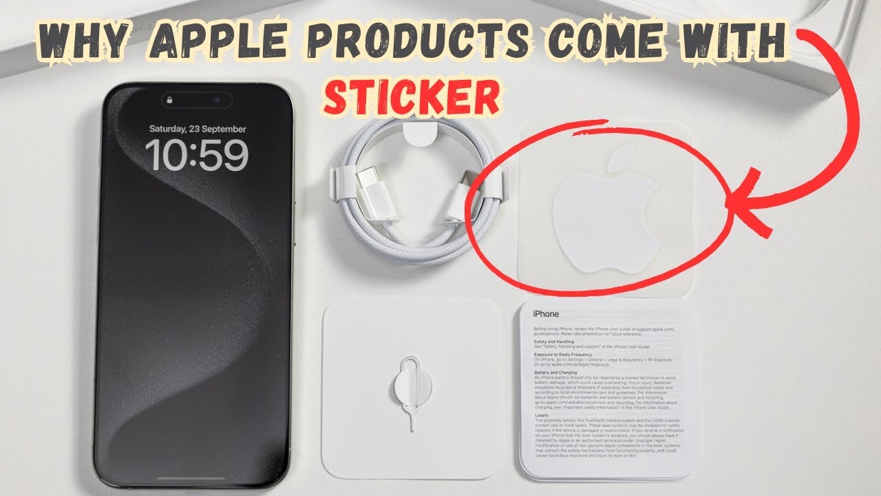 The Shocking Truth About Apple Stickers - YouTube