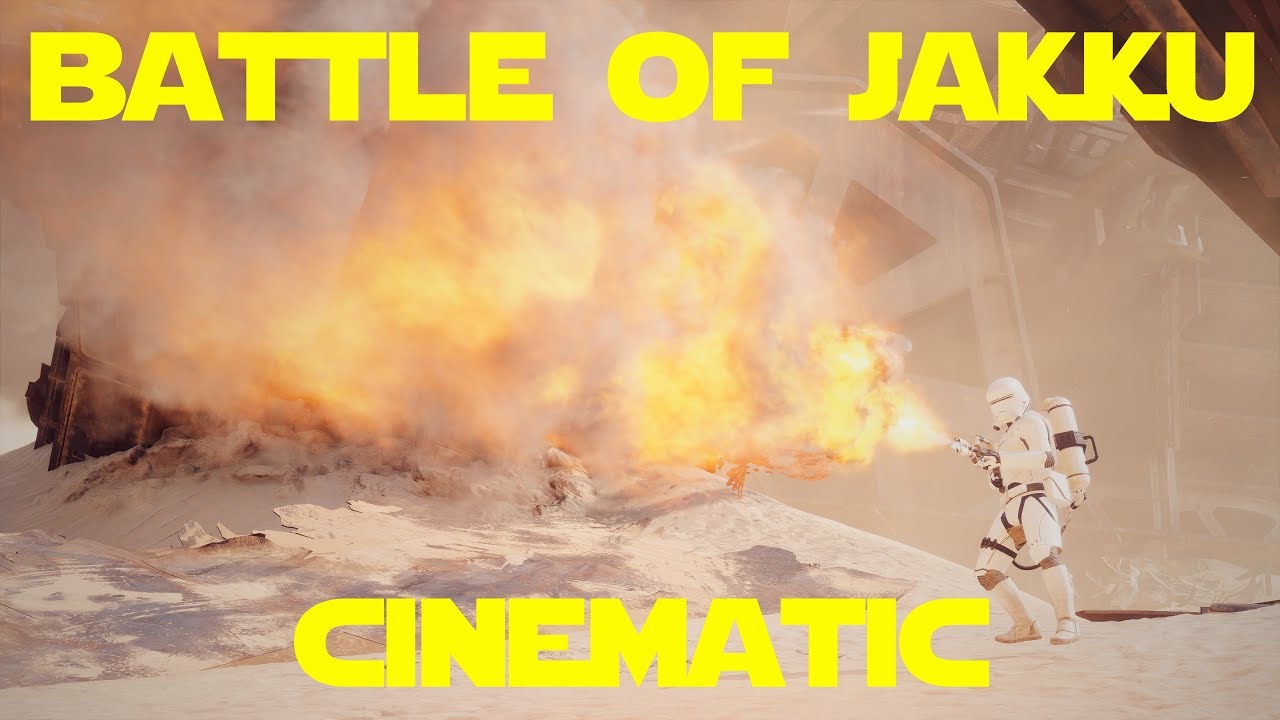The Battle of Jakku | Cinematic - YouTube