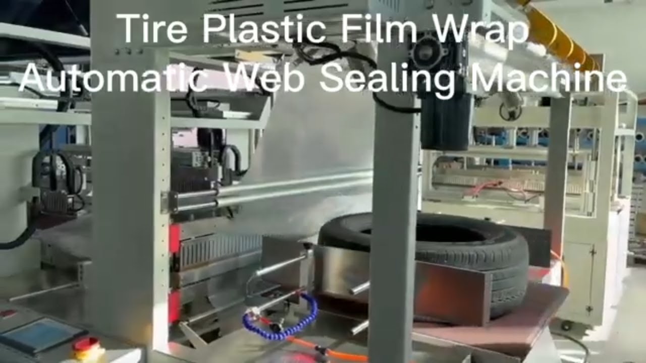Special Design Automotive Tires Plastic Film Wrapping Web Sealing ...