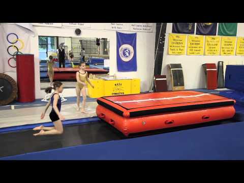 Handspring Vault Drills with John Smith at NASA Gymnastics - YouTube