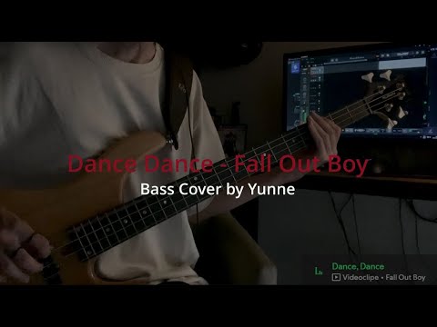 Dance Dance - Fall Out Boy - Bass Cover (With tabs) - YouTube