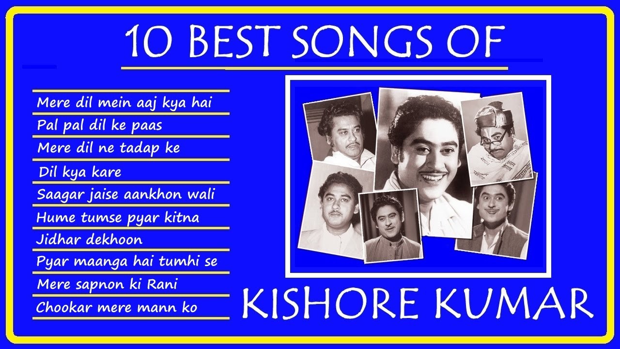 KISHORE KUMAR TOP TEN ROMANTIC SONGS - YouTube