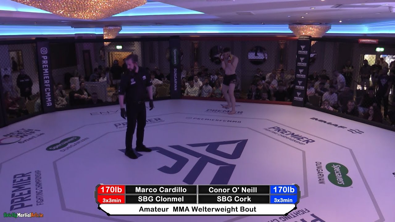 Marco Cardillo vs Conor O'Neill - Premier FC 2 - YouTube