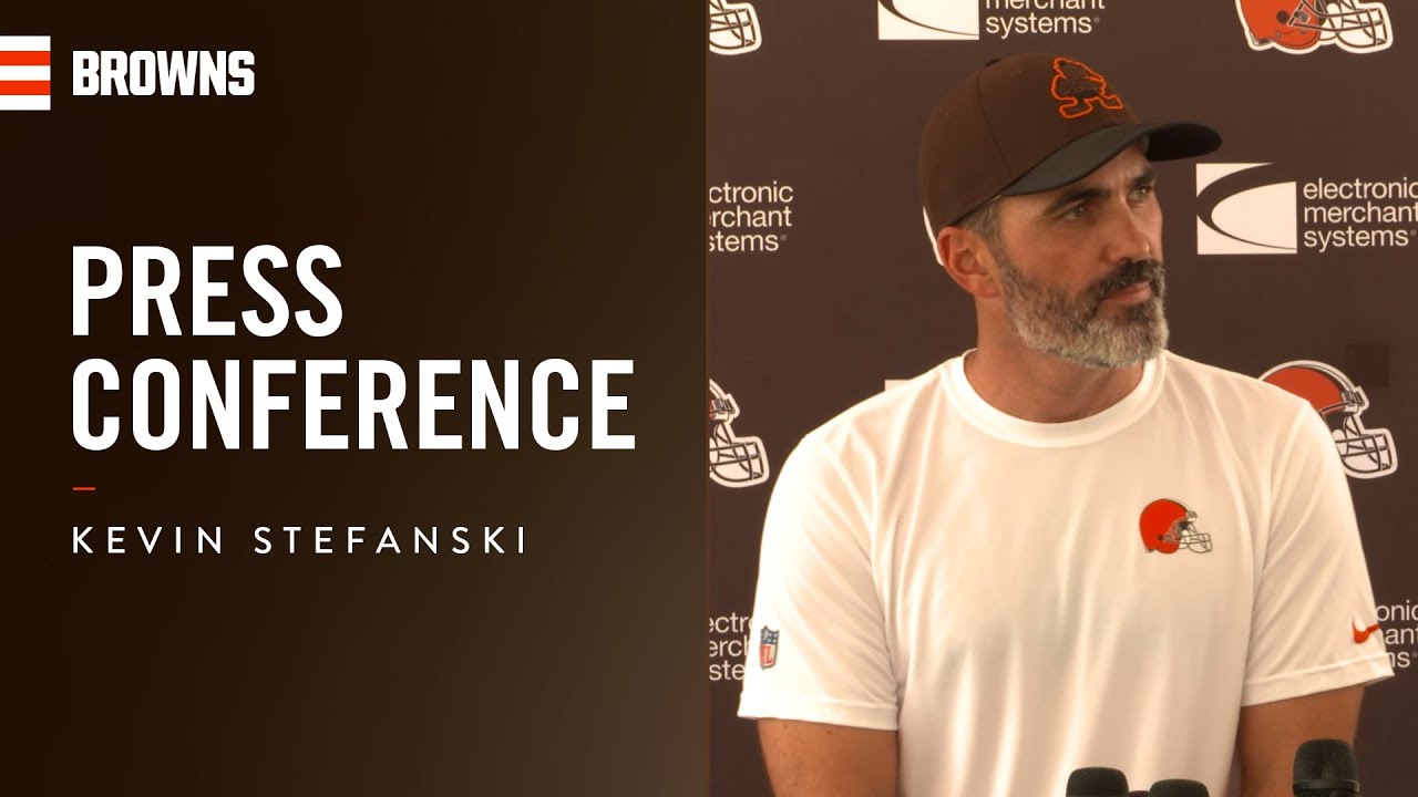 Kevin Stefanski: "The rookies as a class have made strides" | Press ...