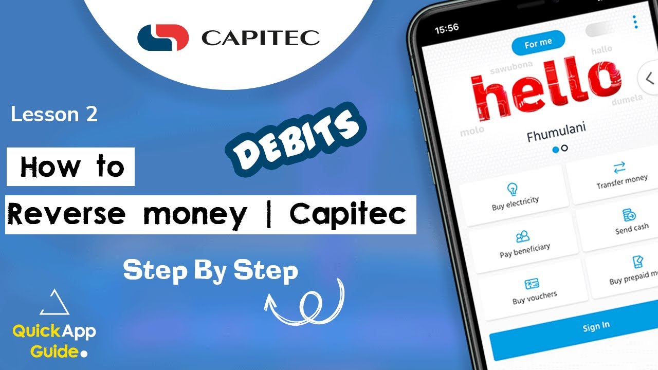 How to Reverse Money on Capitec App | Fast & Easy Method (2024) - YouTube