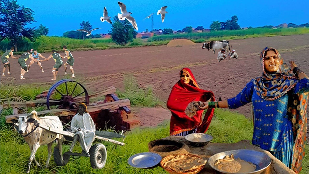 Village Culture Of Punjab Pakistan |Gaon ka Mahool #trending #shorts # ...