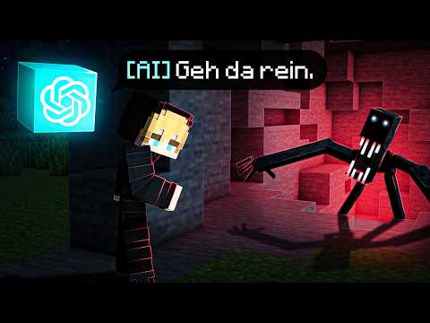 MINECRAFT mit HORROR MODS, aber eine AI HILFT MIR