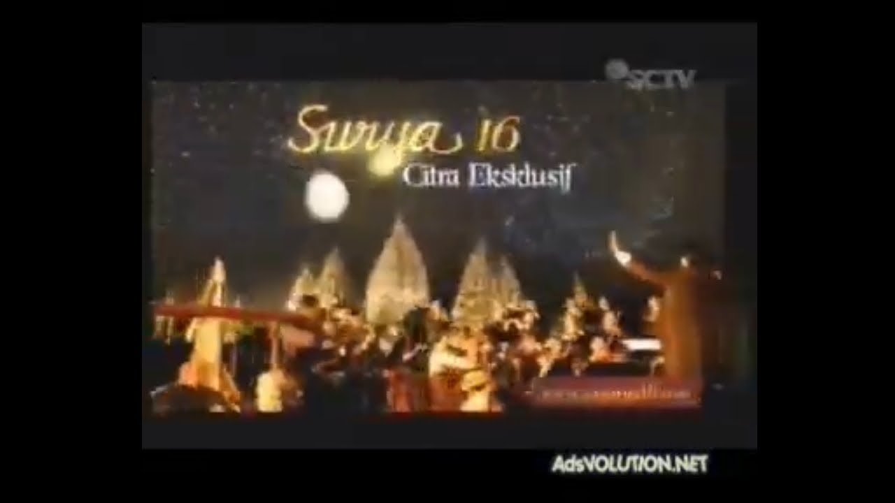 Iklan Surya 16 - Orkestrasi Prambanan (30s) (2008) @ SCTV, Trans TV ...