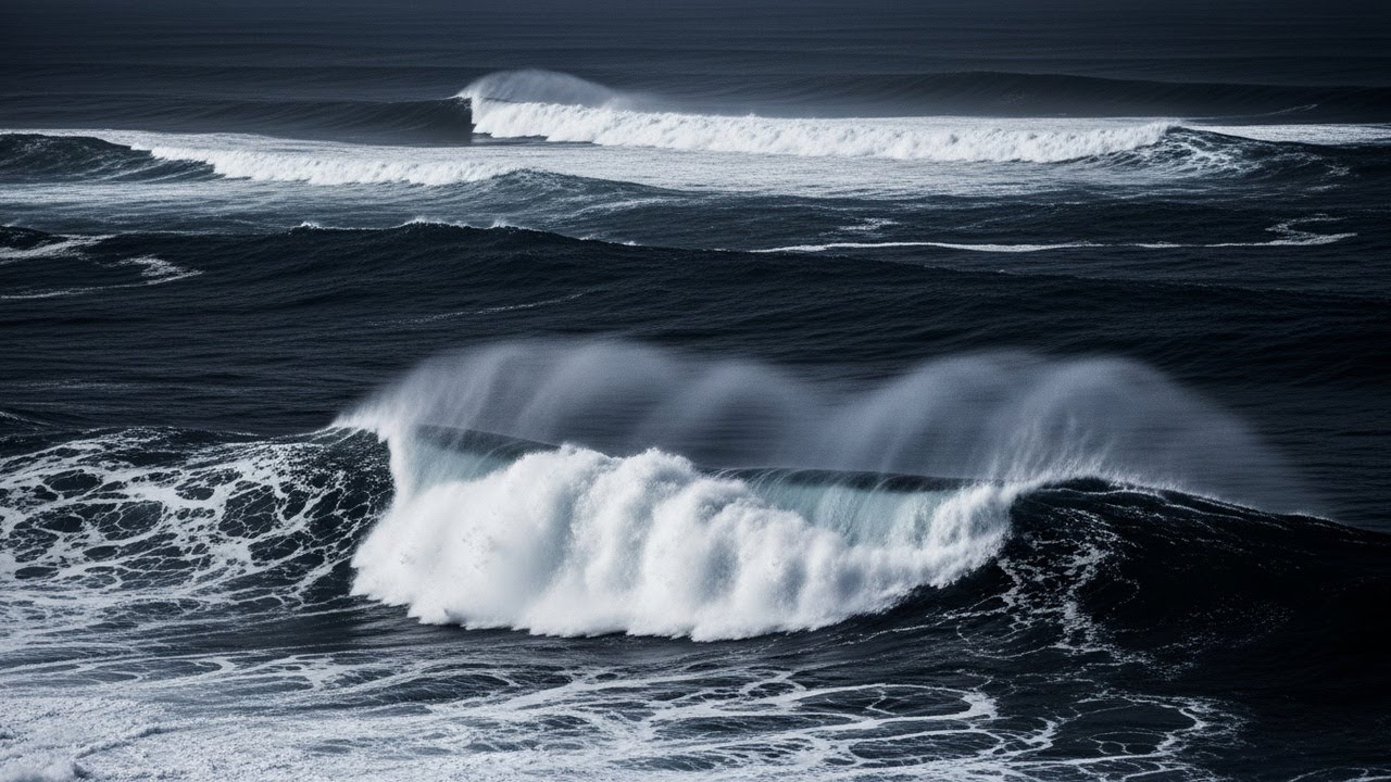Ocean Waves for Brainwave Theta Meditation (Focus on Deep Relaxation ...