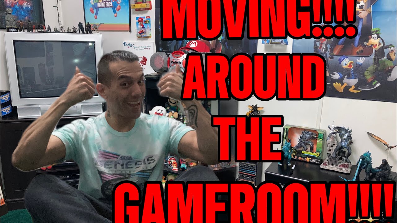 It’s Moving Time!! In The GameRoom / It’s Retro Time!!!! #retro # ...