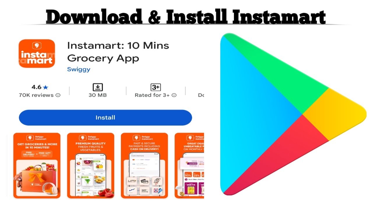 How to Download and Install Instamart App on the Android - YouTube